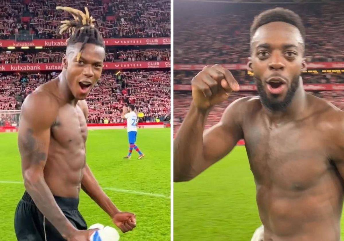 Athletic | La eufórica celebración de los hermanos Williams: «Golazo ... Athletic | La eufórica celebración de los hermanos Williams: «Golazo ...